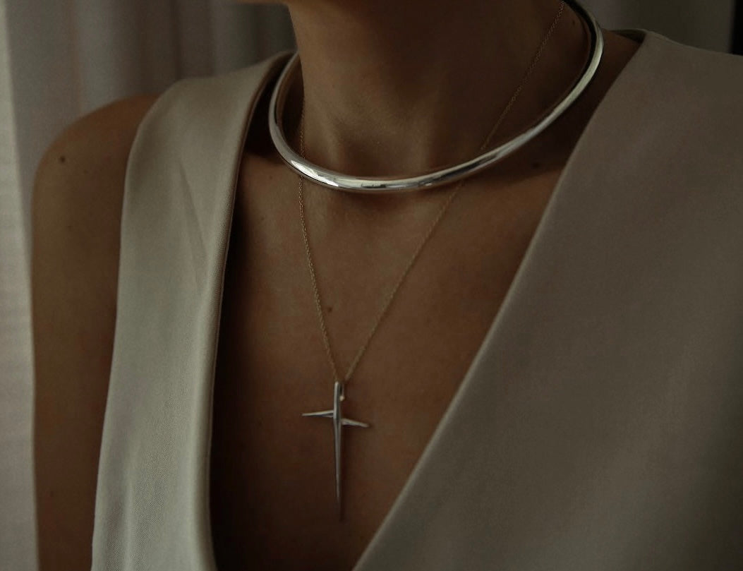 Emma & Long Cross – Parpala Jewelry